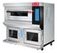                  Deck Oven + Proofer Together 2 Deck 4 Trays Baking Oven with 10 Trays Proofing Combination Oven             